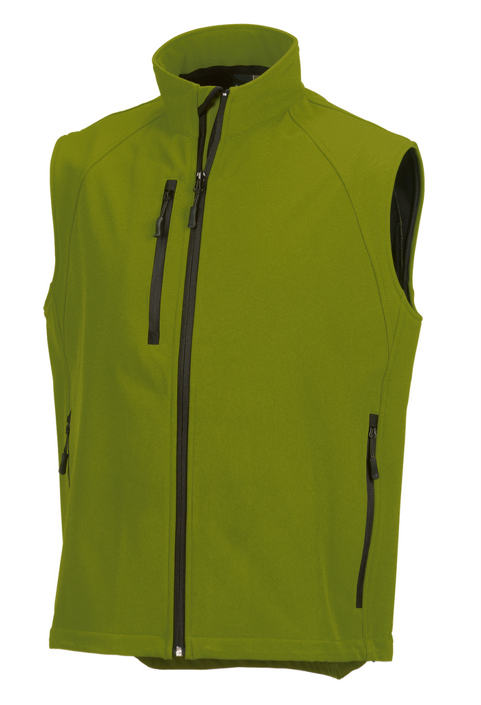 141M-E Russell Soft Shell Gilet - Embroidered - PB Leisurewear